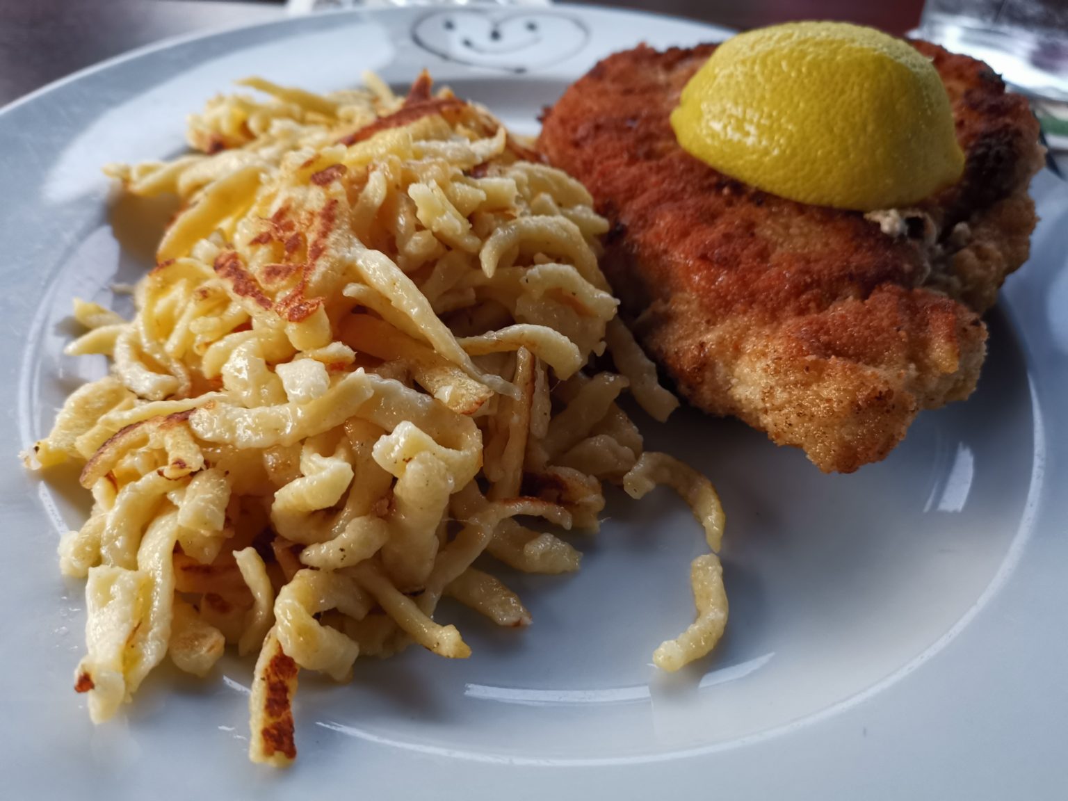 #Schnitzel Stuttgart: Cordon Bleu mit Kässpätzle im Reiterstüble ...